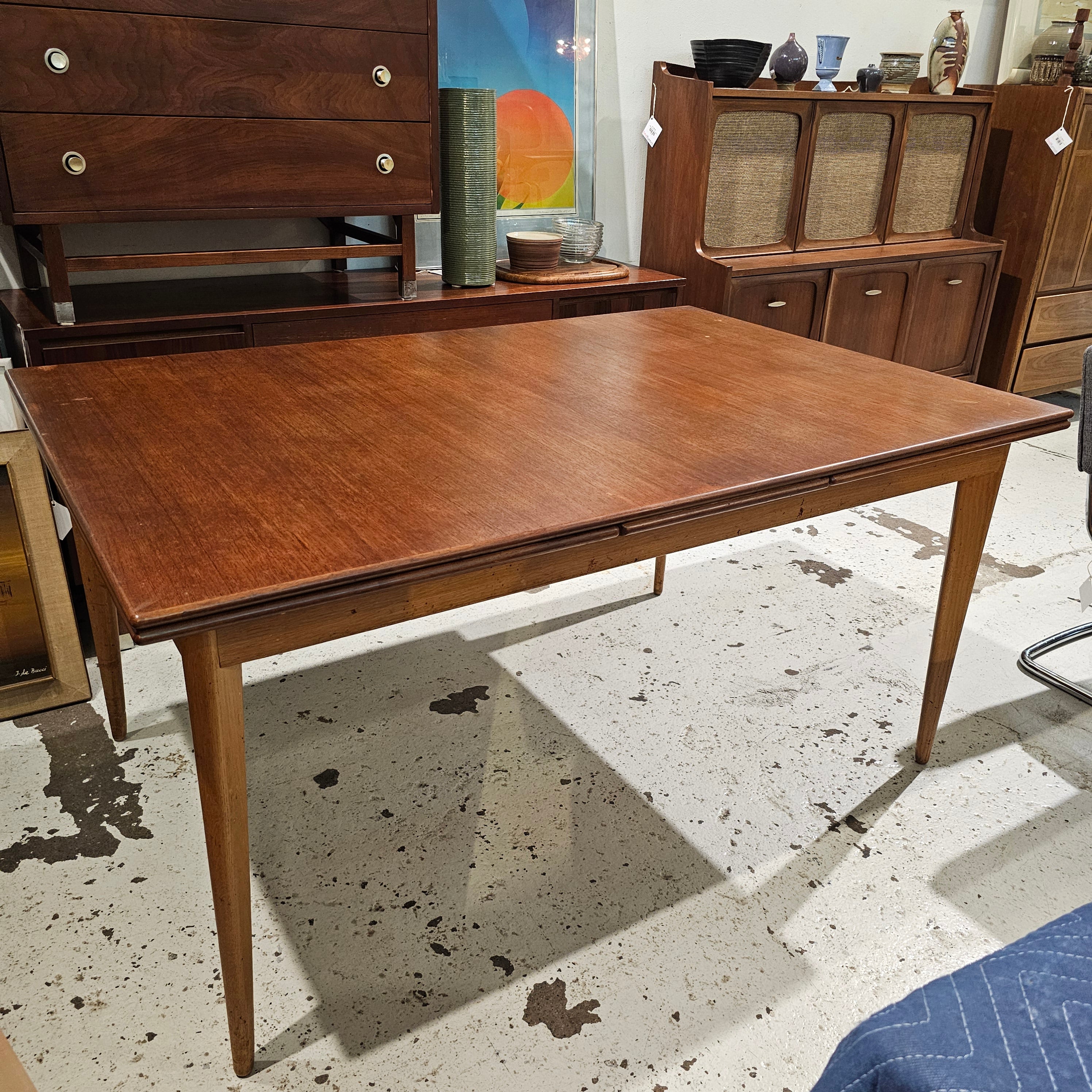 Swedish Teak Expanding Dining Table – findfurnish